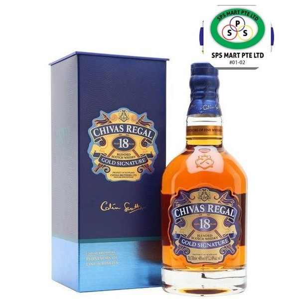 Chivas Regal 18 Year Old Blended Scotch Whisky 700ml | Shopee Singapore