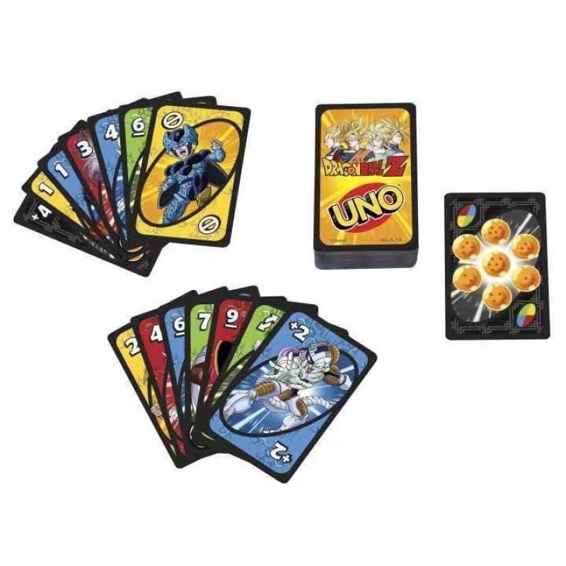 New Product Ready Stock UNO Solitaire Dragon Ball Co-Branded 2-5 people ...