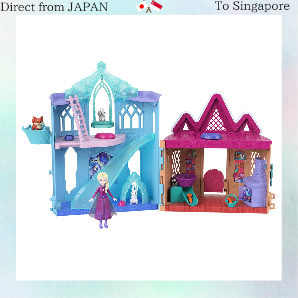 Mattel Disney Frozen Frozen Arendelle Animals Elsa and the Ice Castle ...