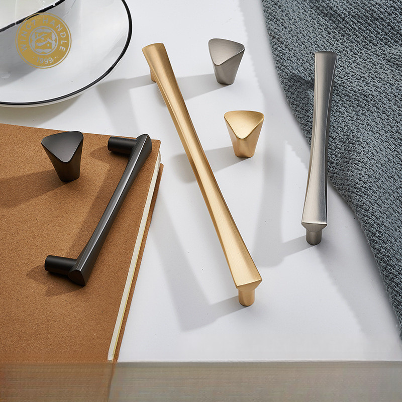 Zinc Alloy Handles For Cabinets Shoe Drawers Handles Nodic Wardrobe ...