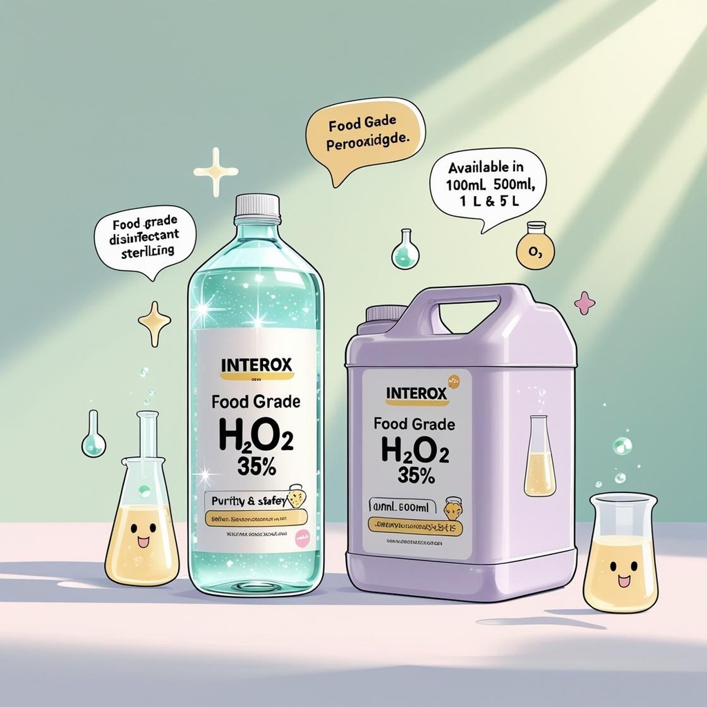 Food Grade Hydrogen Peroxide 35% – INTEROX® | Agen Pensterilan ...