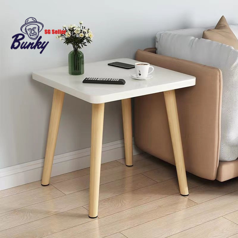 [48H Shipping] Small Square Table Small Coffee Table Small Apartment ...