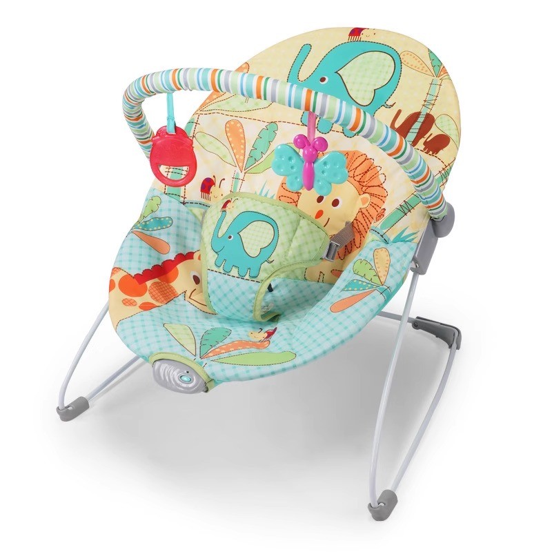 Newborn Baby Rocking Chair Electronic Vibration w Toys Musical Soothing ...