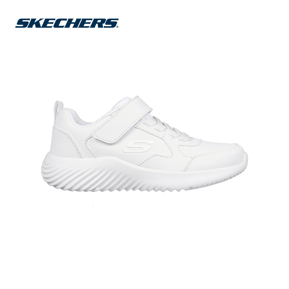 Skechers Boys Bounder Power Study Back To School Shoes - 405626L-WHT ...