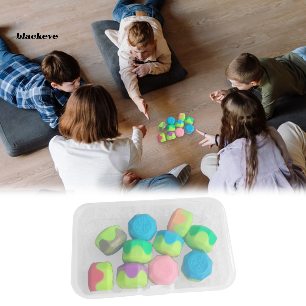 BL- Colorful Pebble Toy Traditional Stone Catching Game Set for Kids ...