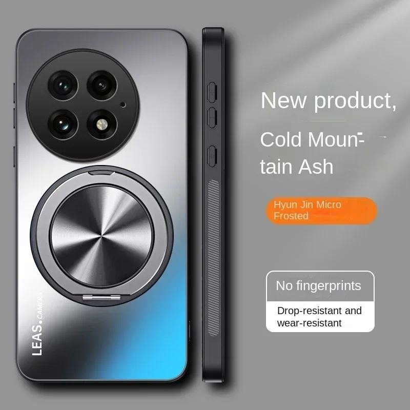 Magnetic Ring Holder Cover for Oneplus 13R 1+13 12R 11 Matte Bumper for ...