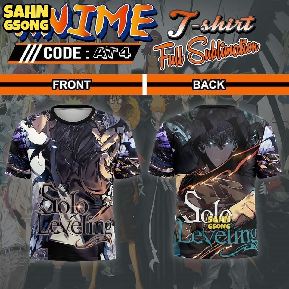 [ ]SOLO LEVELING' Anime Shirt ( Limited Edition Jersey) | Shopee Singapore
