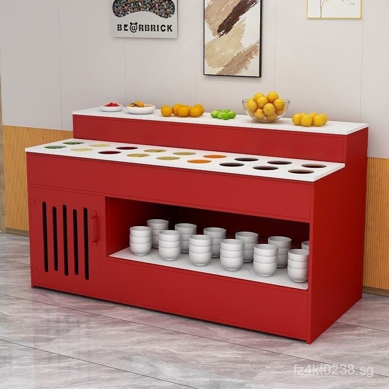 Barbecue87SU Self-service Marble Condiment Table Dipping Sauce ...