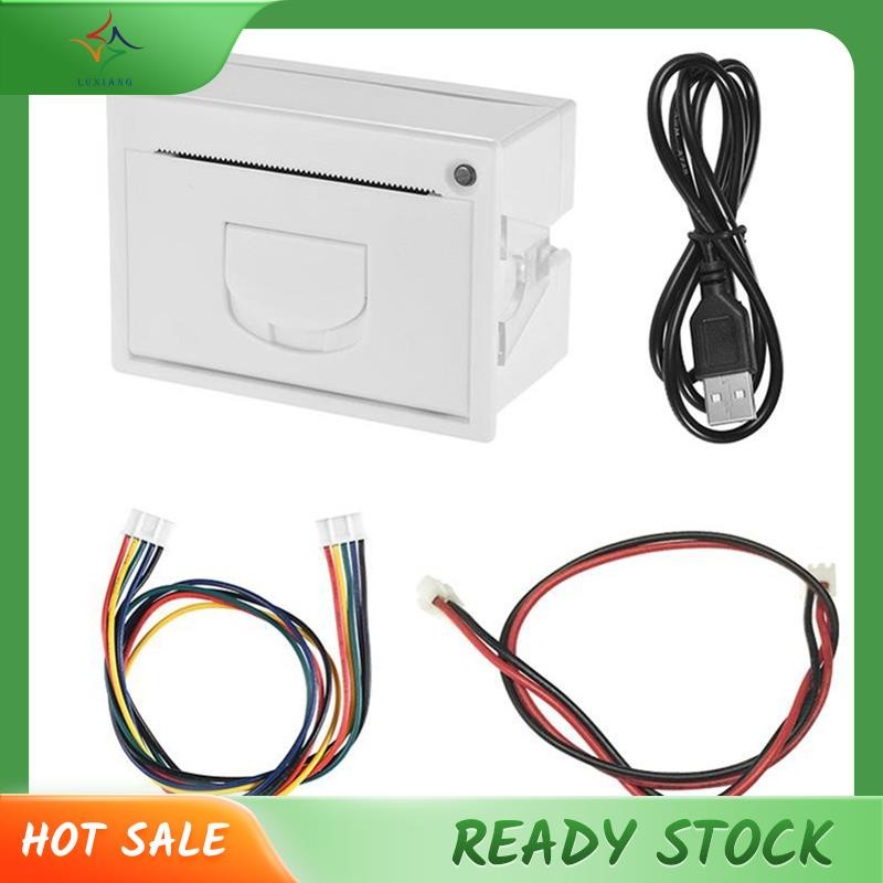 [In Stock] QR204 58mm Mini Embedded Receipt Thermal Printer TTL + USB Interface High Speed ...