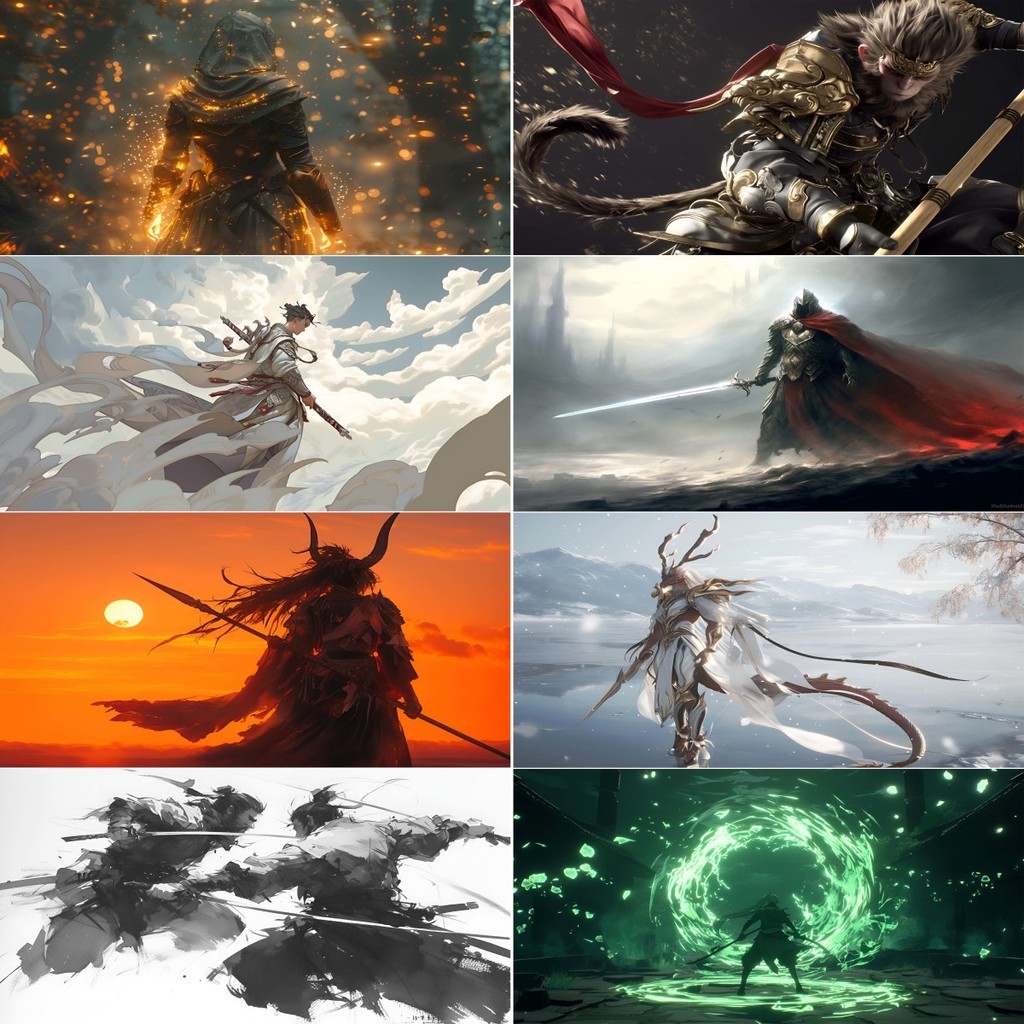 New Fish Tank Background Sun Wukong Warrior Fish Tank Wallpaper HD ...