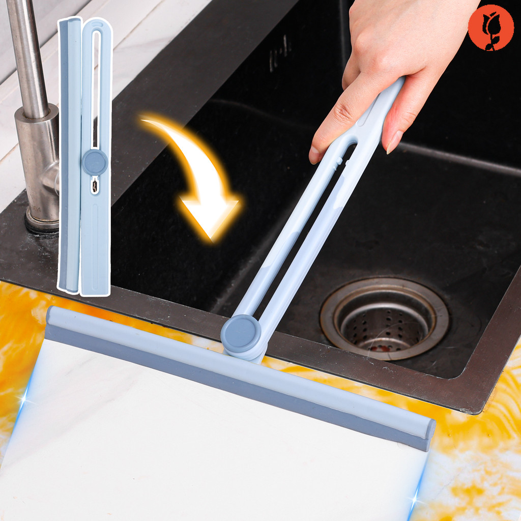 Shower Glass Scraper Dual-sided Window Squeegee for Glass Doors Shower ...