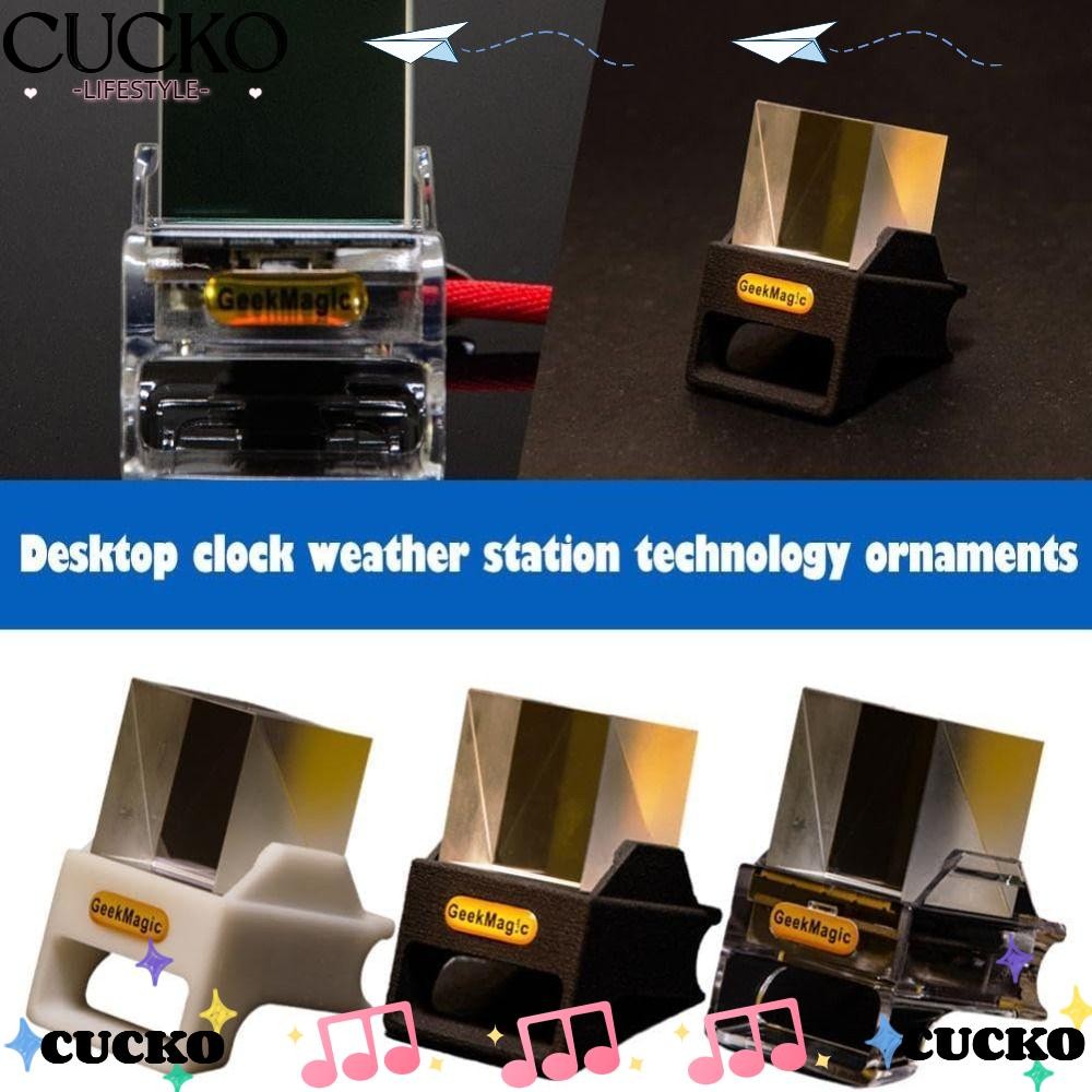 CUCKO Smart Clock, WiFi USB Charging Smart Weather Station, with GIF ...