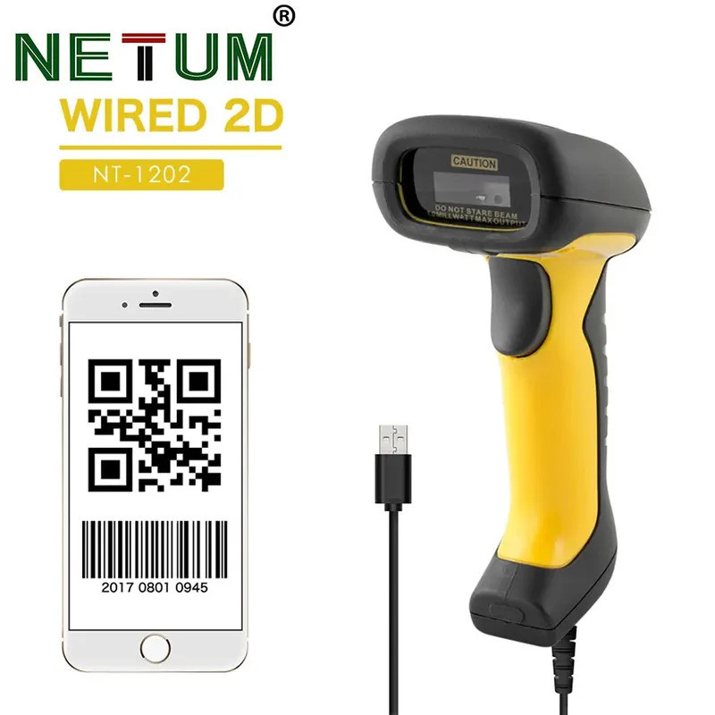 NETUM Scanners Industrial Barcode Reader DPM QR Code and Data Matrix ...