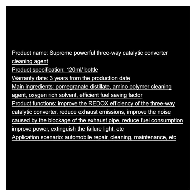 Cleaning and decarbonization cleaner Cleaning effect Noise reduction ...