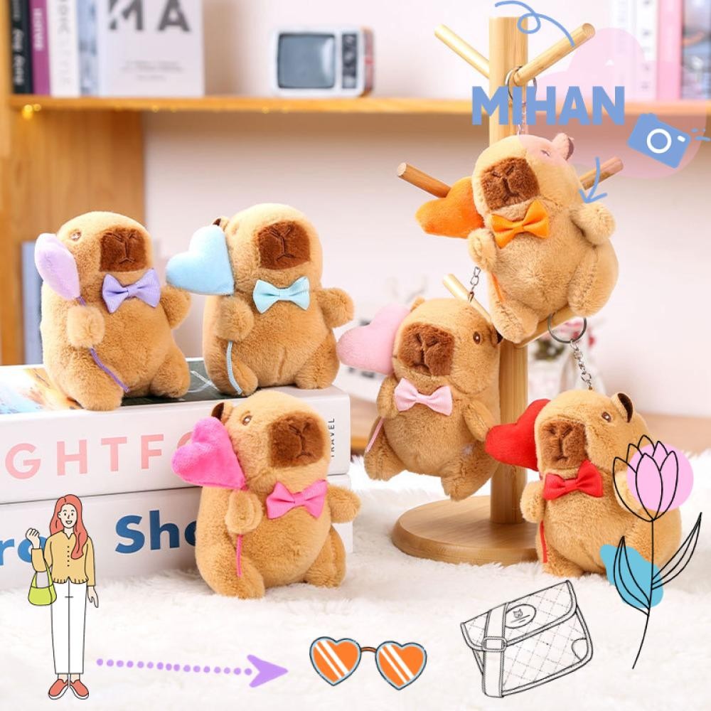 MH Plush Capibara, Multi Style Capibara Stuffed Doll, Kawaii Soft ...