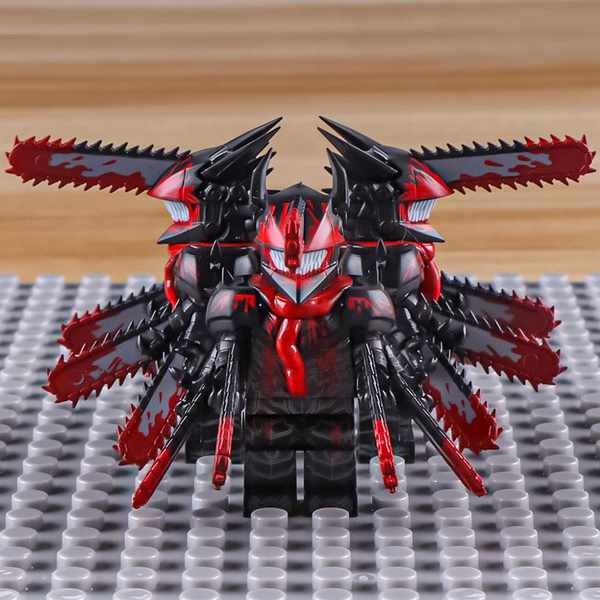 flamingo toy mini force Chinese bricks for LEGO Chainsaw Demon Chainsaw ...