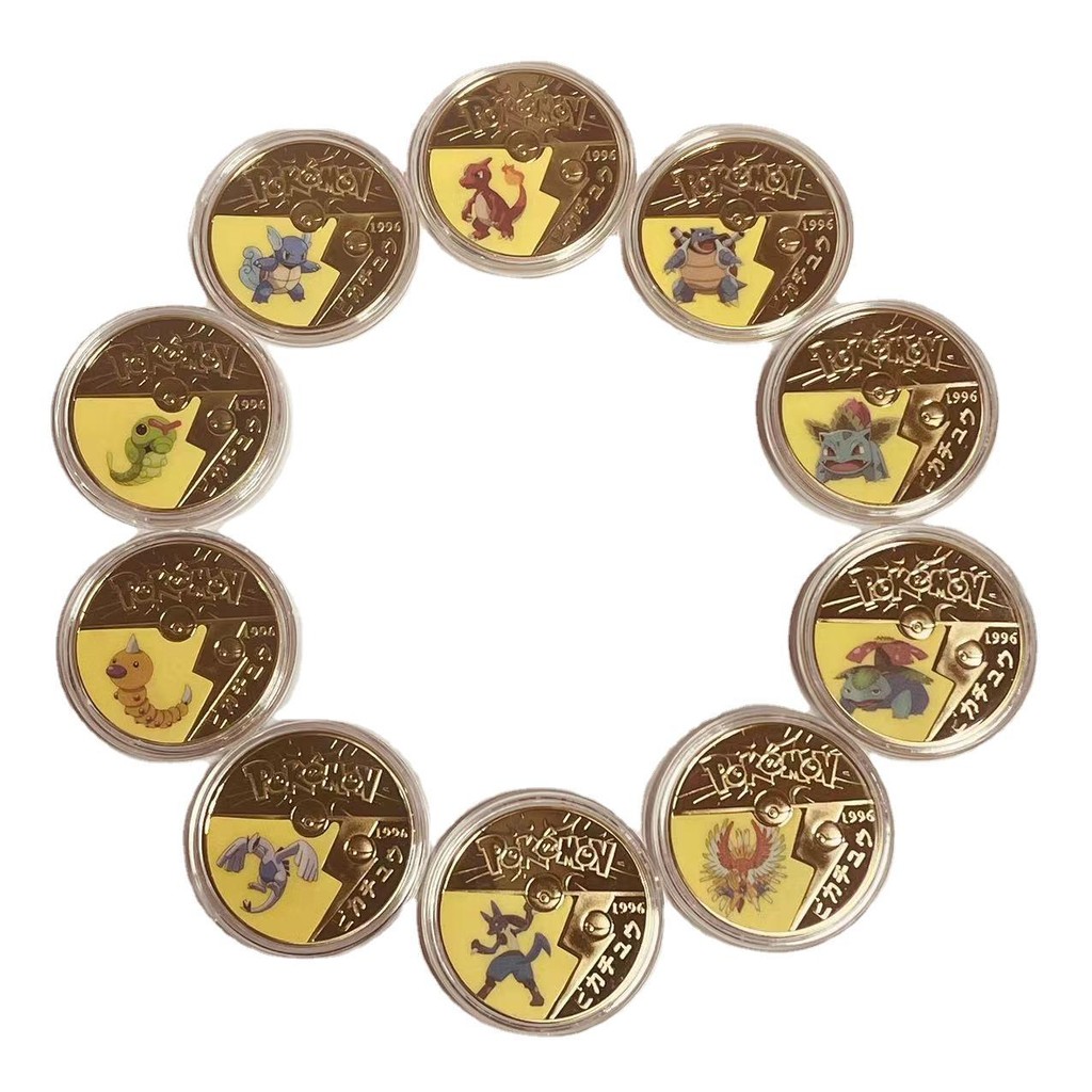 Pokémon Evolution Edition Commemorative Coin Pokemon Anime Coin ...