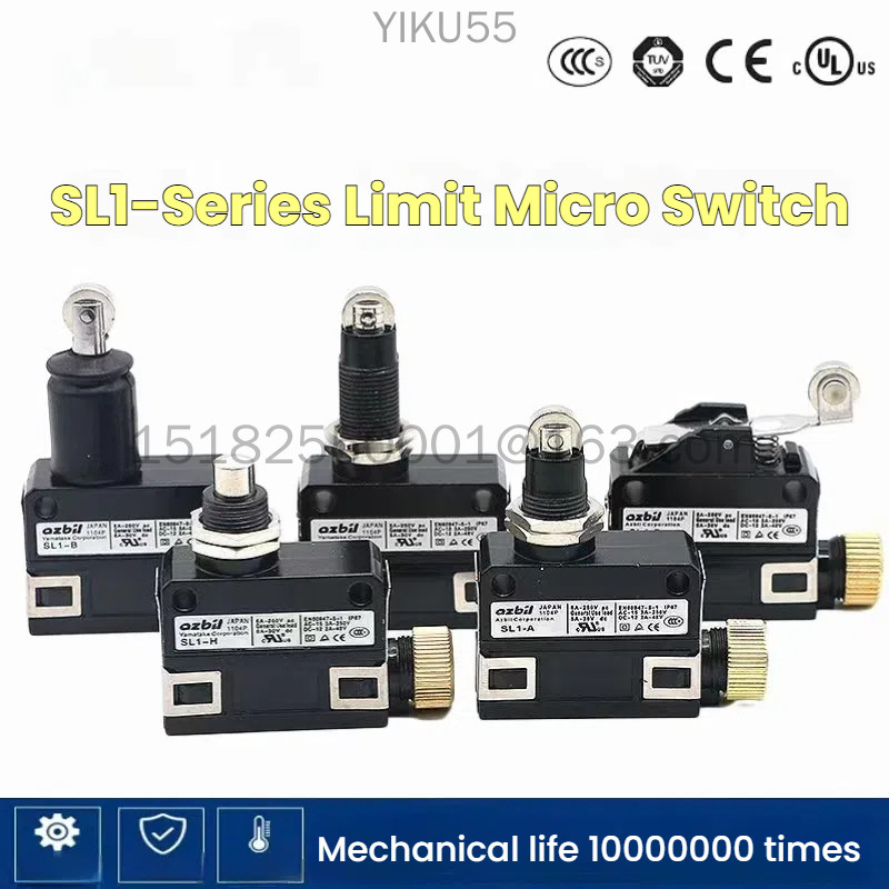 AZBIL type Small micro-motion limit switch SL1-A SL1-B SL1-D SL1Parallel inlet of travel switch ...