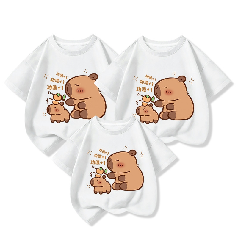 &COD RINA STUDIO Parent-Child Suit A Family Of Three And Four Summer 2025 New Mother Son-Child T ...