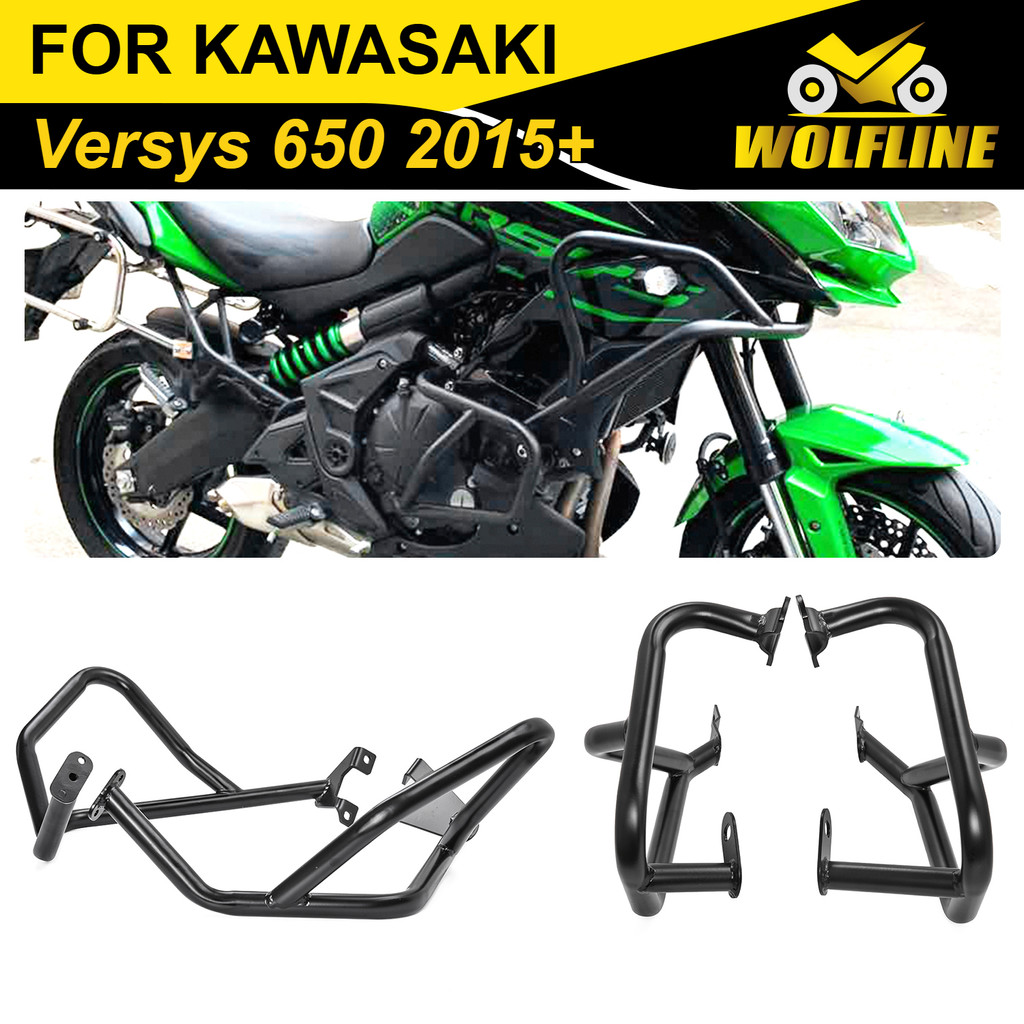 Wolf Line for Kawasaki Versys 650 Engine Guard Highway Crash Bar ...