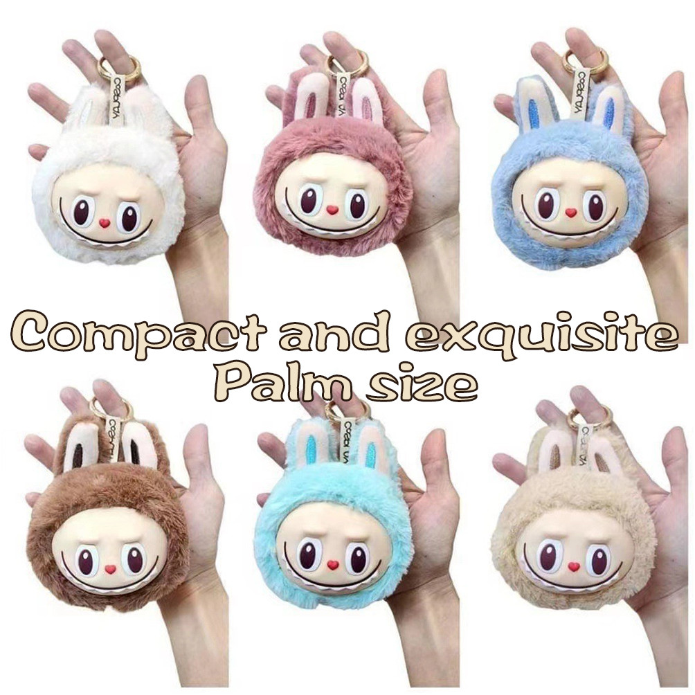 Labubu Macaron Head Keychain / just cute head version / Labubu Macaron ...