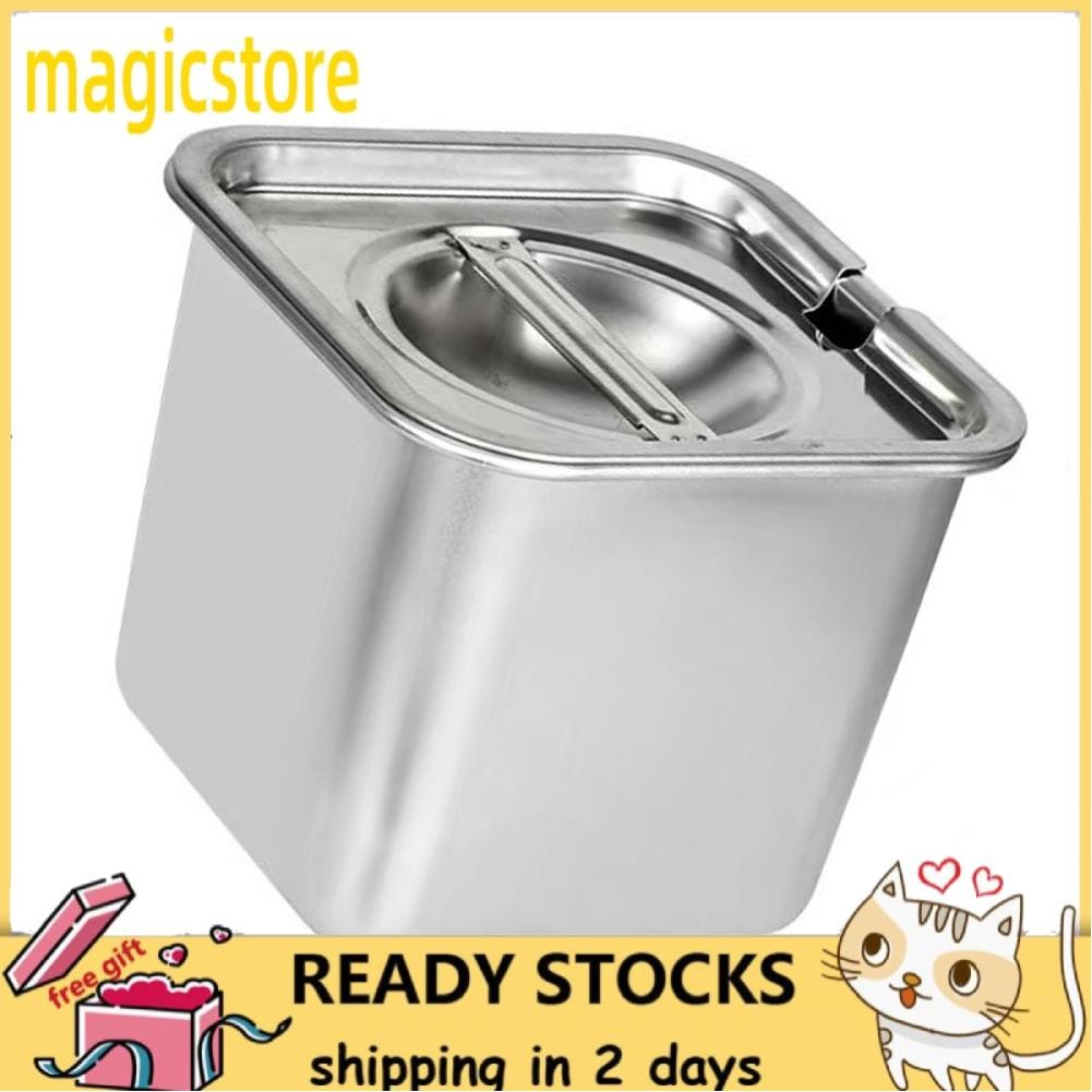 Magicstore ZIZEV Seasoning Storage Box Multipurpose Stainless Steel ...