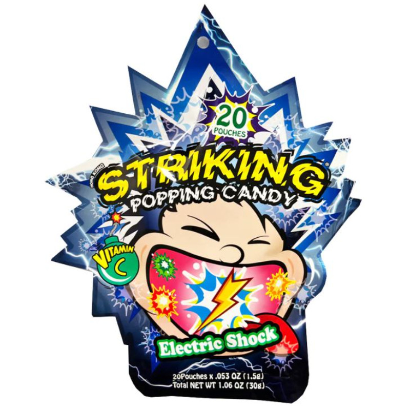 Striking Popping Candy Electrc Shock, 30g | Shopee Singapore