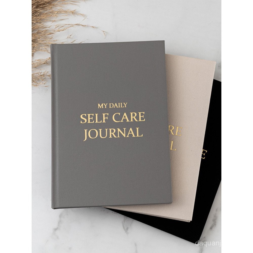 Happiness Self-Care Gratitude Diary English Version a5Notebook Adult ...