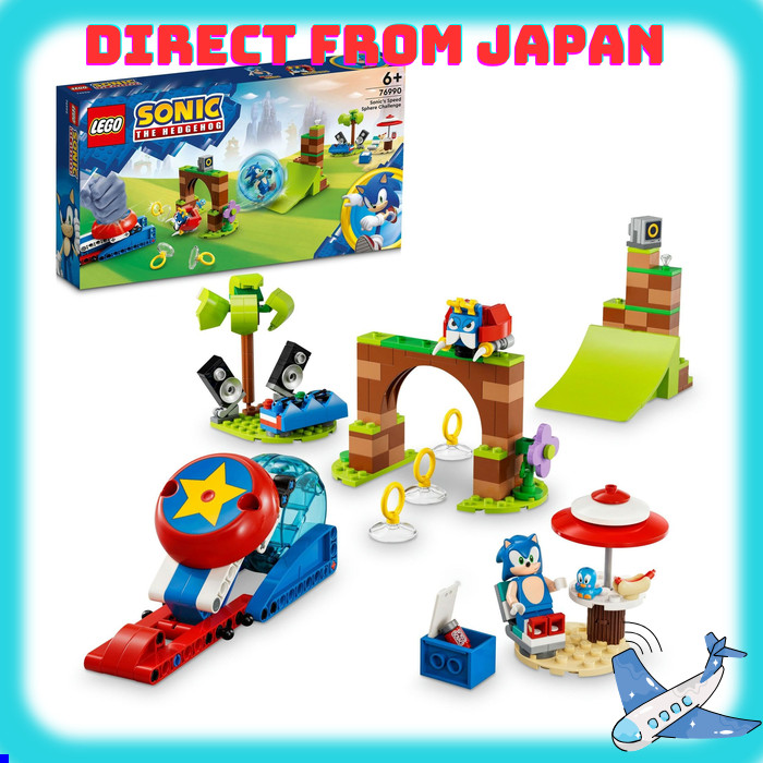 LEGO Sonic the Hedgehog Sonic's Speedsphere Challenge 76990 Toy Block ...
