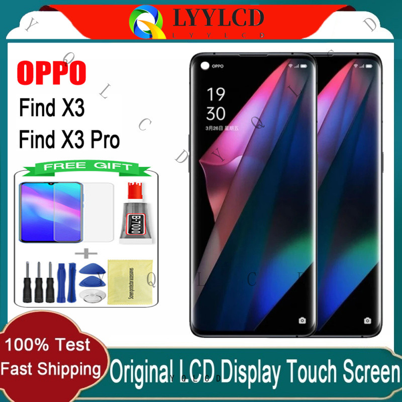 AMOLED OPPO Find X3 5G X3 Pro 5G LCD Display Touch Screen Replacement ...