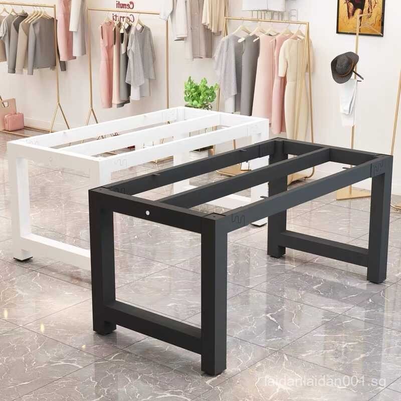 Wrought Iron Table Leg Bracket Large Metal Coffee Table Bar Stand ...