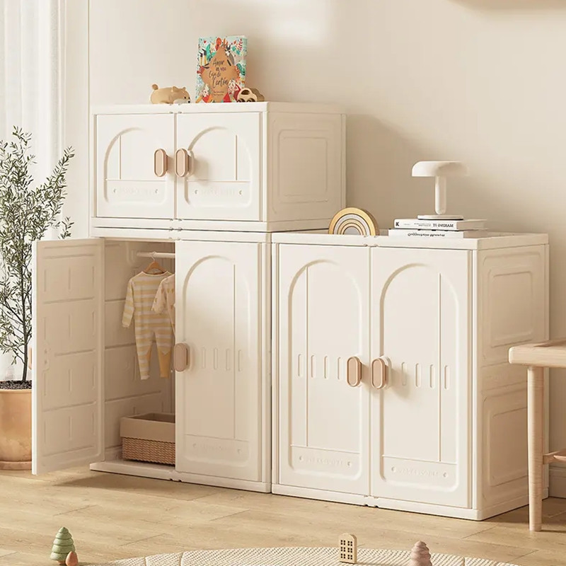 【local stock】Baby Wardrobe Storage Cabinet Children's Bookcase ...