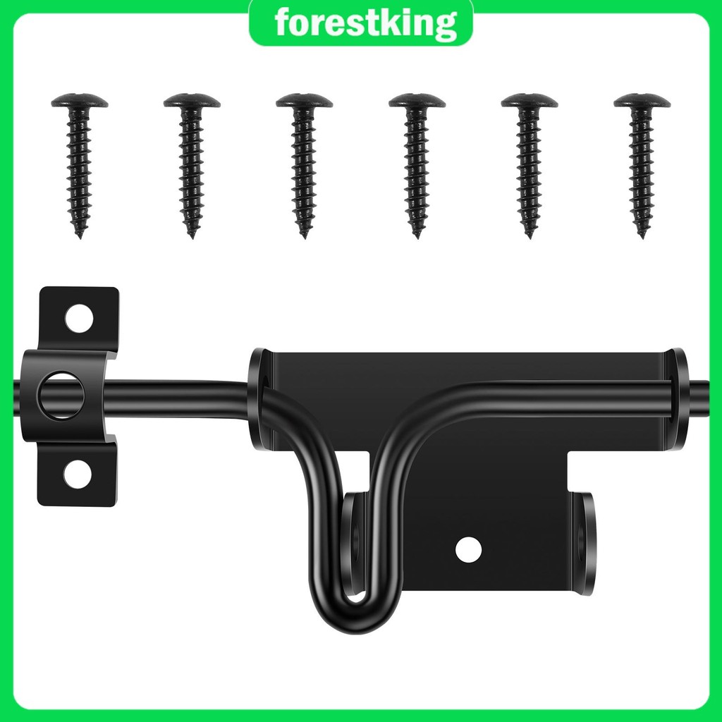 Slide Bolt Lock Iron Gate Latch Heavy Duty Door Lock Bolt Gate Lock ...