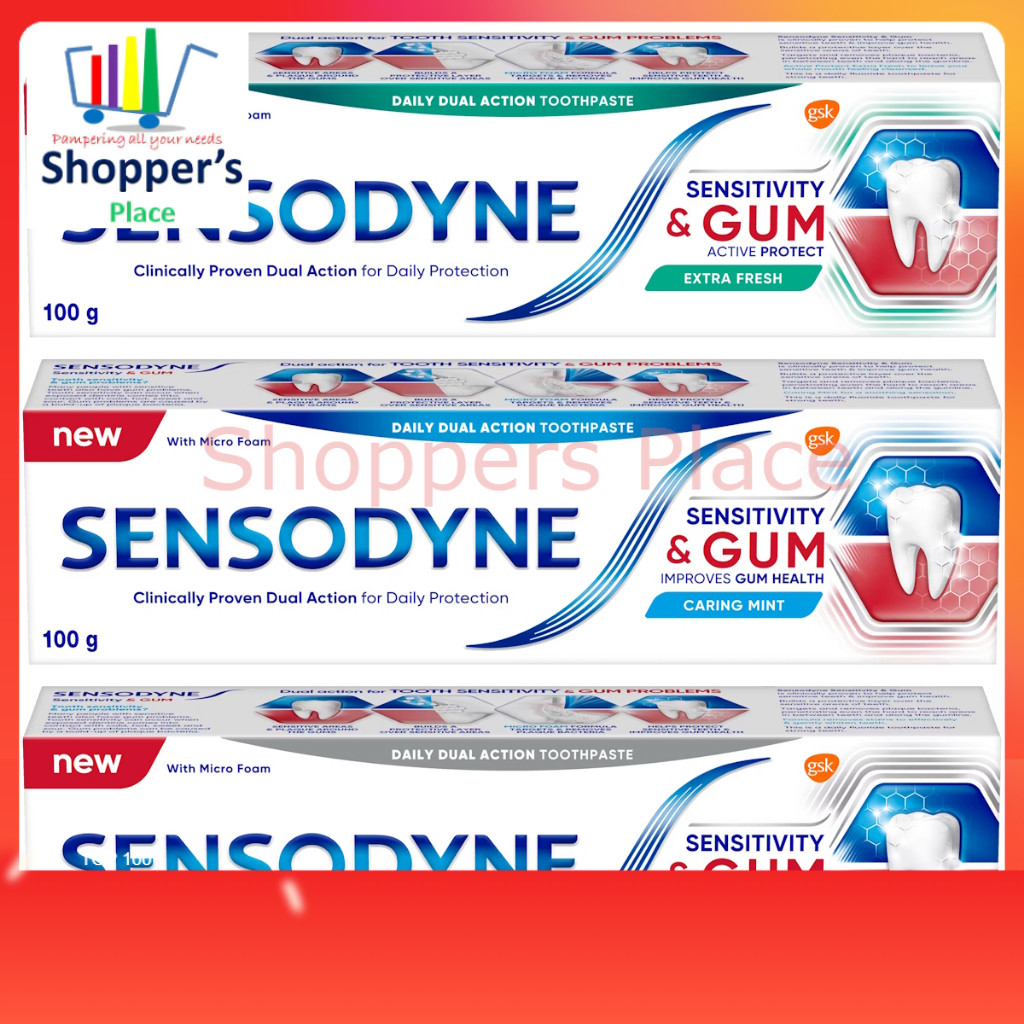 [Mix N Match]Sensodyne Sensitivity & Gum 100g/Sensodyne Sensitivity ...