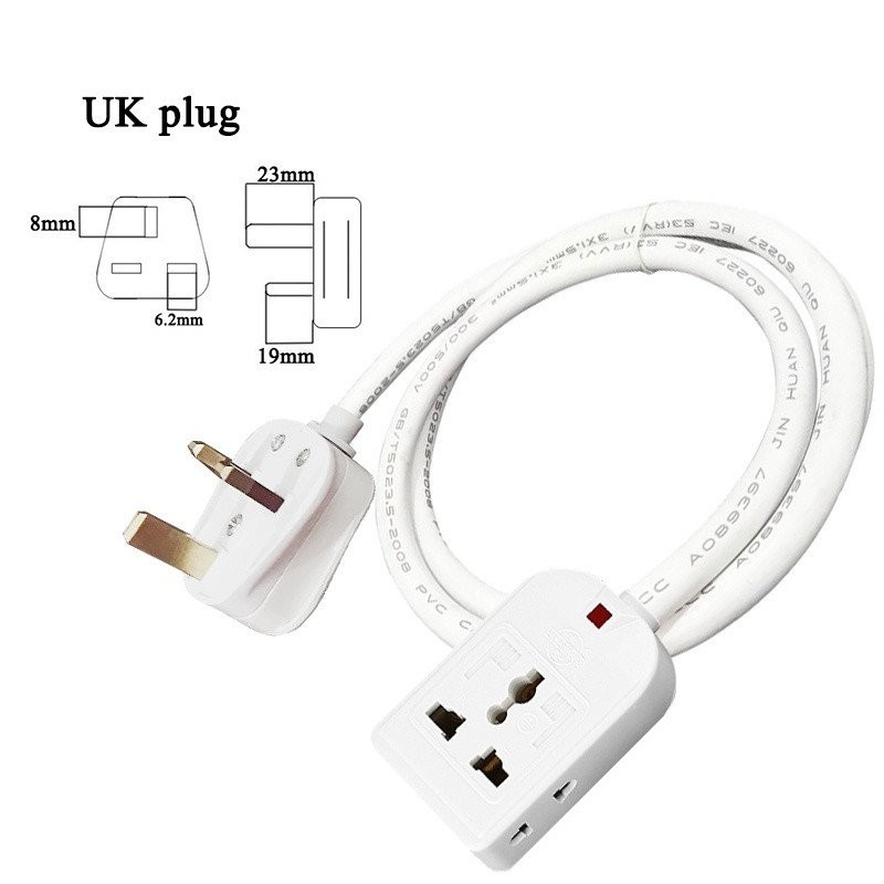 ++Power Socket Multi Function Extension Cord Socket Adapter Universal ...