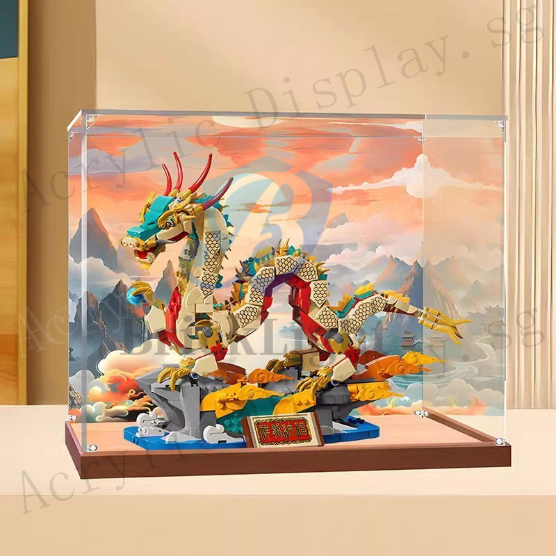 ️Acrylic transparent display box building block display cabinet DIY storage box blind box Lego ...