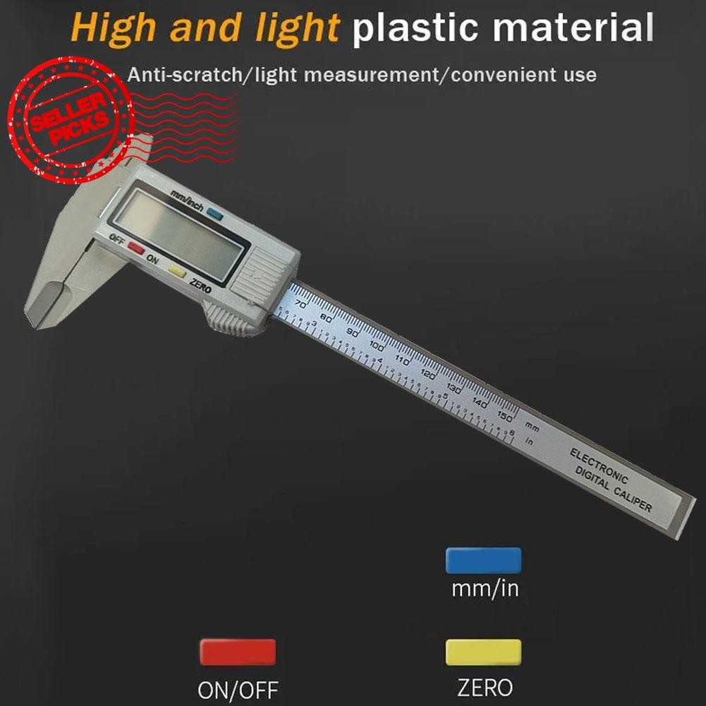 Lcd Display Vernier Caliper Electronic Digital Tool Diy Caliper Vernier ...