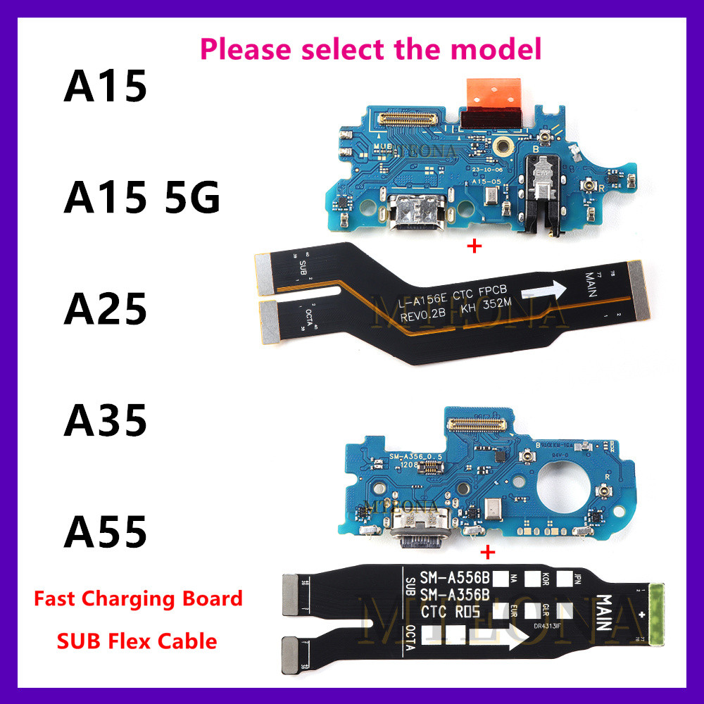 For Samsung Galaxy A15 A05 A05S A25 A35 A55 5G USB Type-C Fast Charger ...