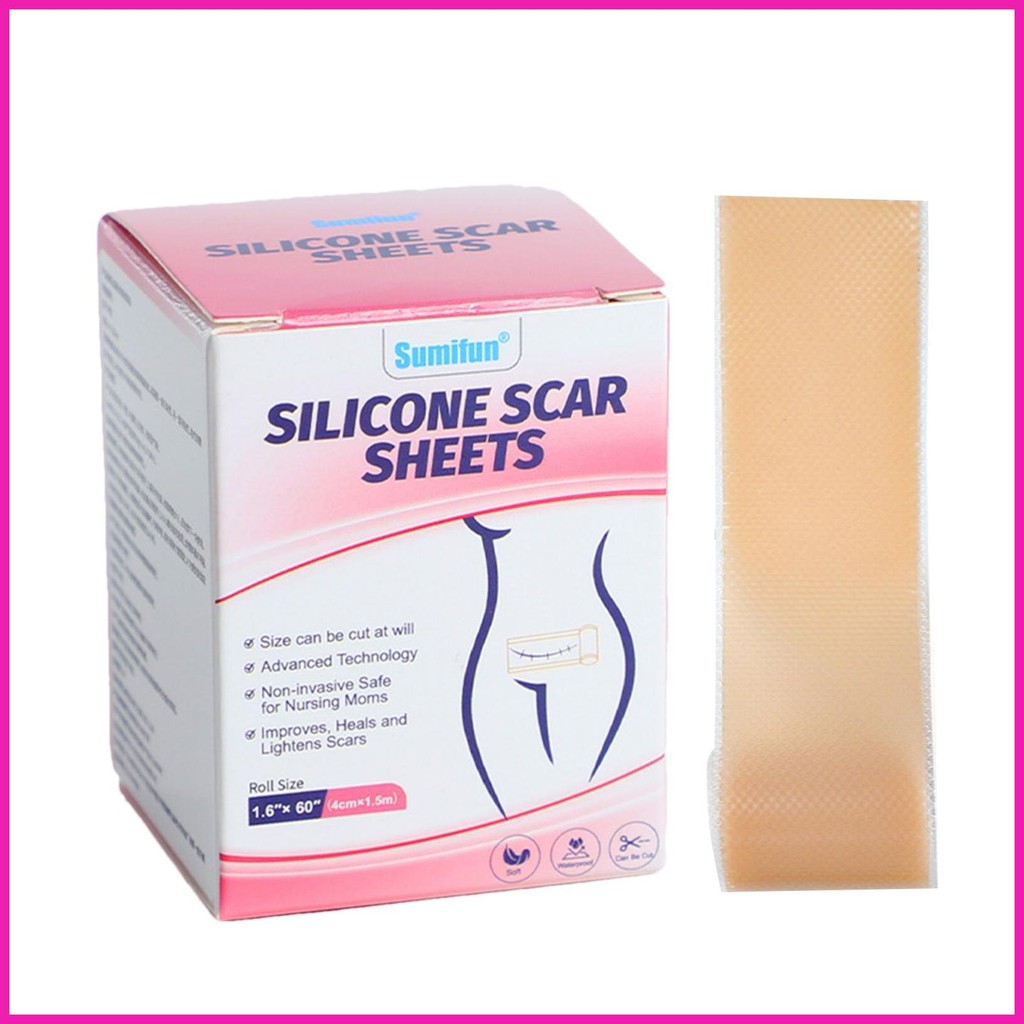 Silicone Scar Removal Tape Silicone Scar Strip Reusable Extra Long ...