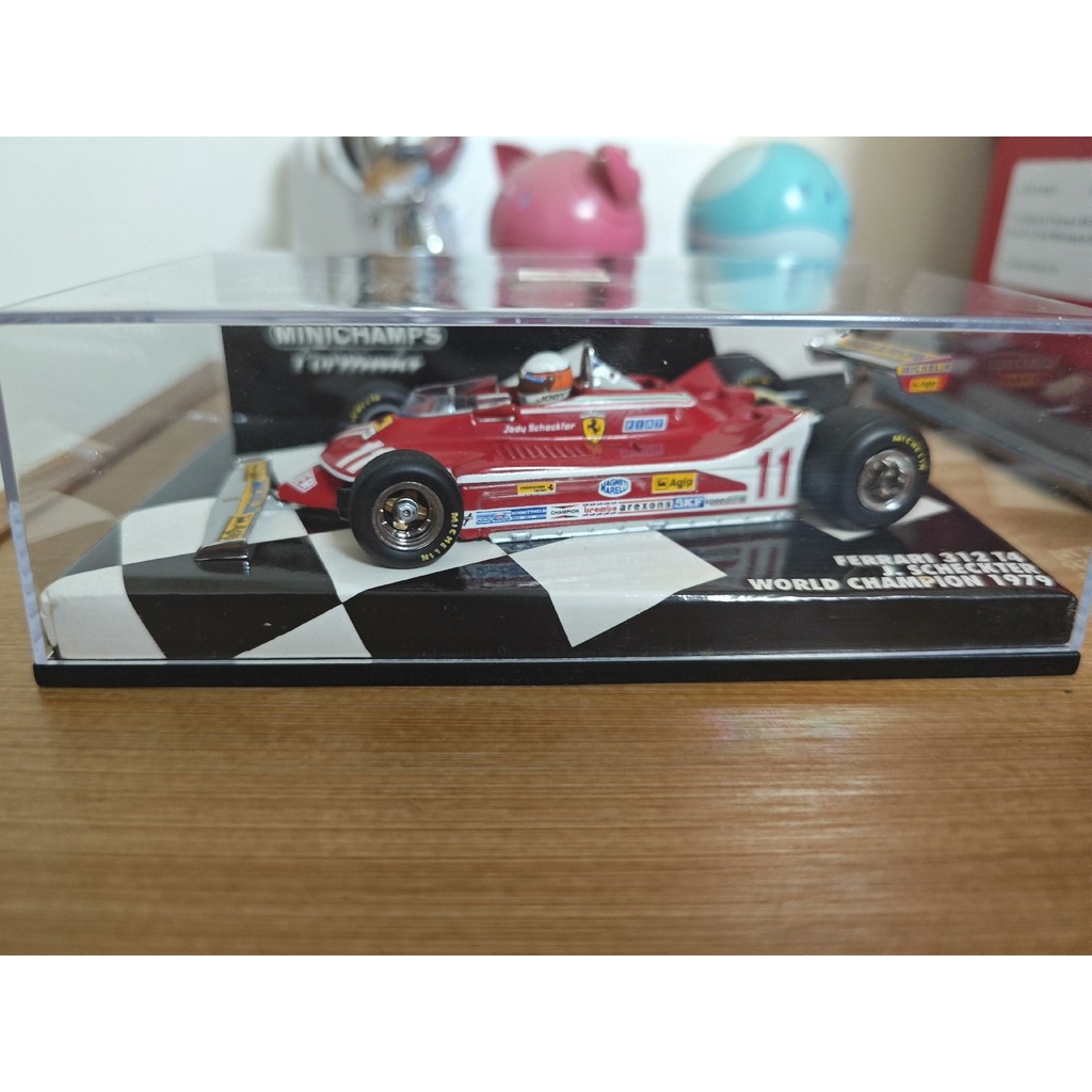 [Ready Stock] Mini Cut 1/43 Ferrari 312t4 1979 World Champion jody Schecker jody scheckter World ...