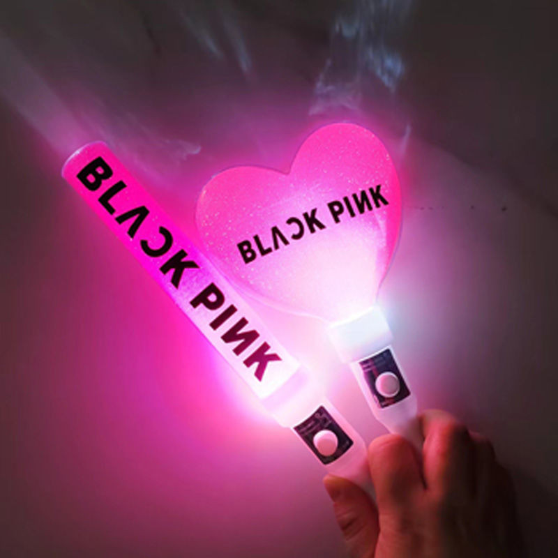 [5295People Collection]blackpink Glow Stick Pink Heart Glow Stick Set ...