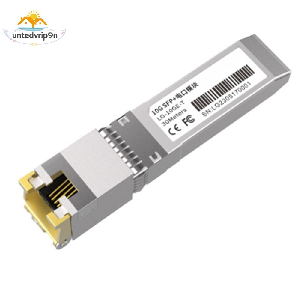 10G SFP+ Module 10GbE Copper SFP Modules Optical Port Turn to RJ45 ...
