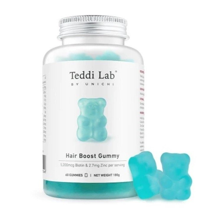 Teddi Lab Unichi Hair Boost Gummy (60 Gummies) | Shopee Singapore