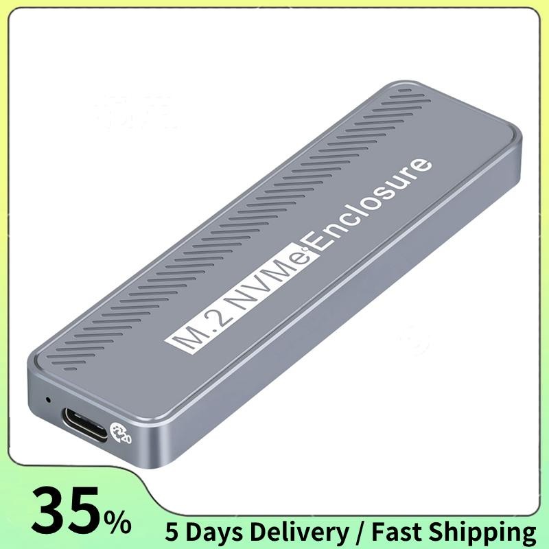 M.2 NVME Enclosure M2 SSD Enclosure Type-C SSD Enclosure USB3.2 20Gbps ...