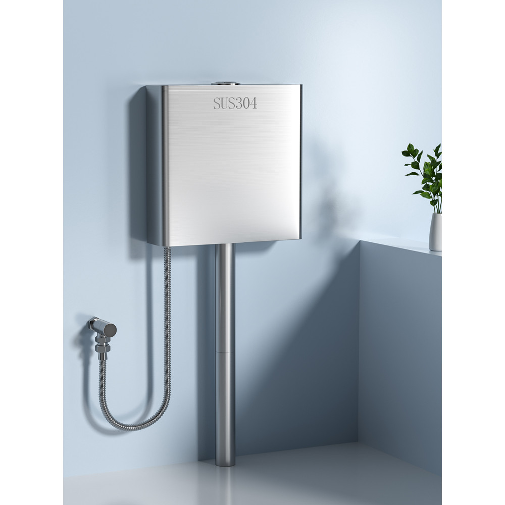 M-6/A10L304Stainless Steel Flushing Cistern Household Toilet Toilet ...