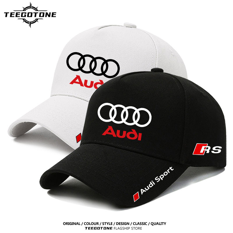 RS Audi Logo Racing Commemorative Hat Car Enthusiasts Club Racing Men's ...