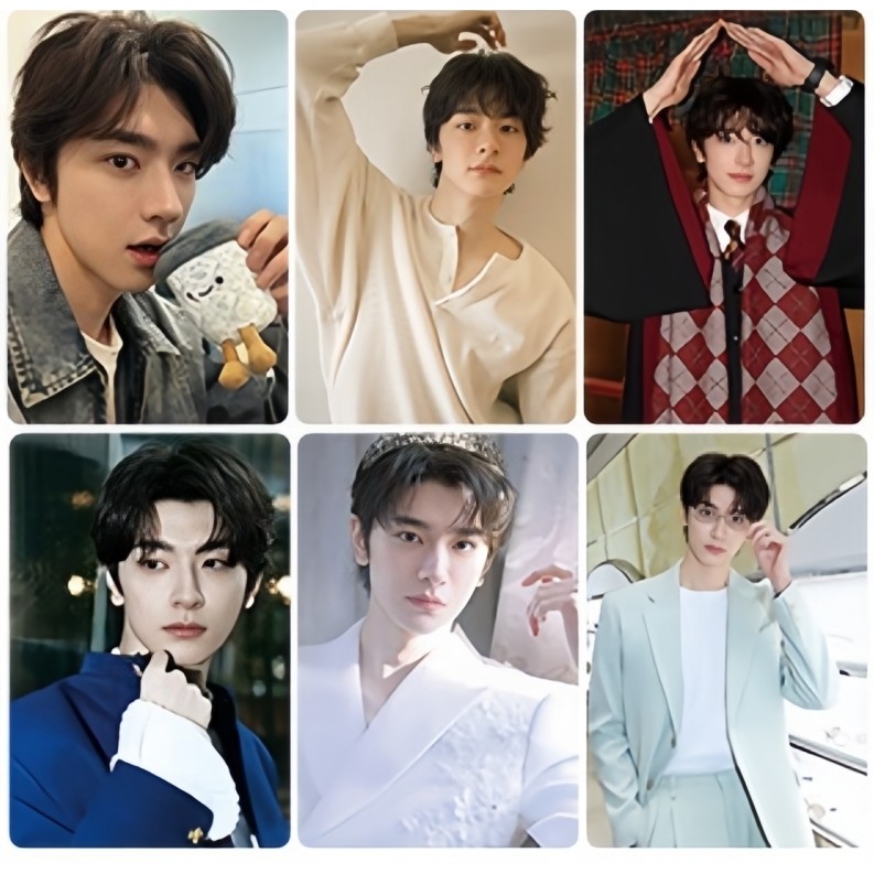 50-55pcs Chinese Drama Actor Lin Yi Hologram Lomo Cards Esther YU ...