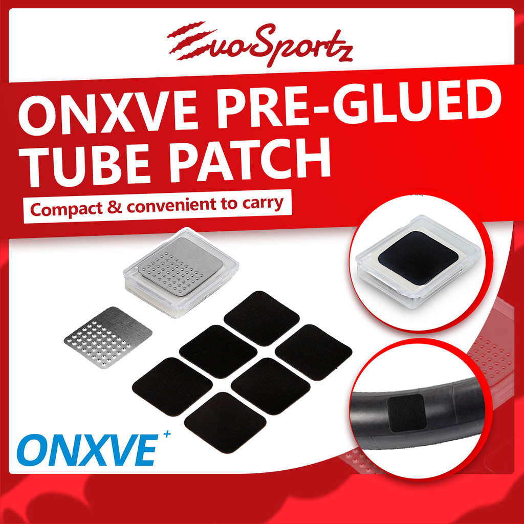 ONXVE Pre-Glued Tube Patch | Bike Tire Tube Rubber Patch | Tyre Inner ...