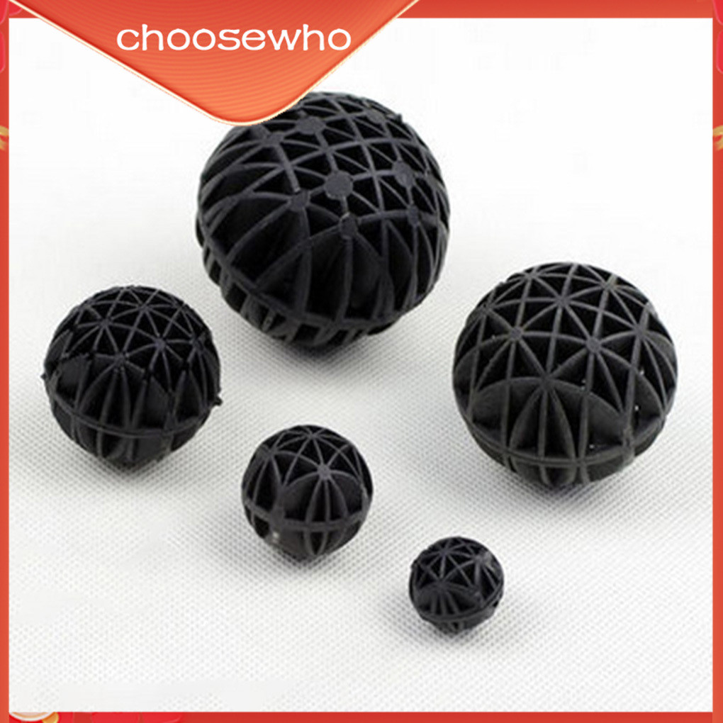 1/2 Aquarium Pond Reefs Bio Balls Black 16mm Fish Tank Ball Filtration ...