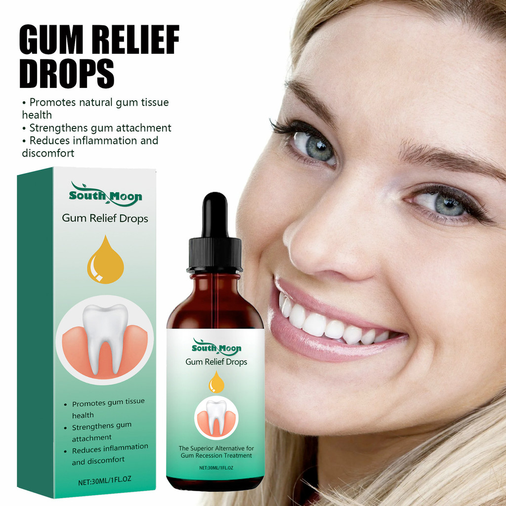 Gum Care Drops Care Gums Relieve Periodontal Foaming Oral Cleaning Care ...